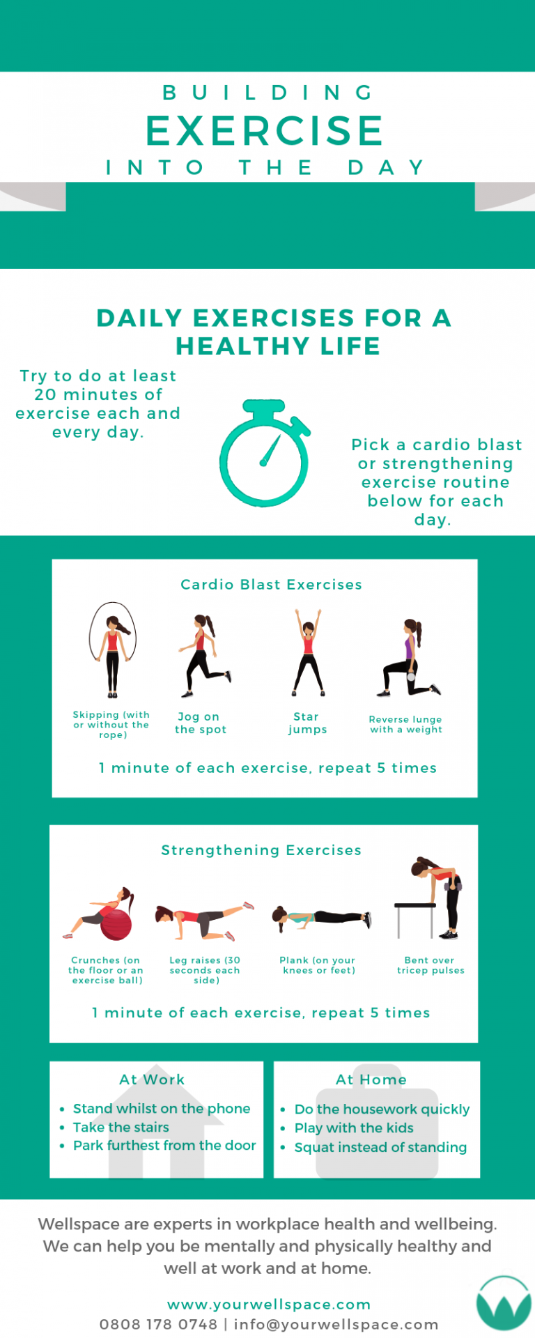 Improve Your Wellbeing With Daily Exercise - Wellspace