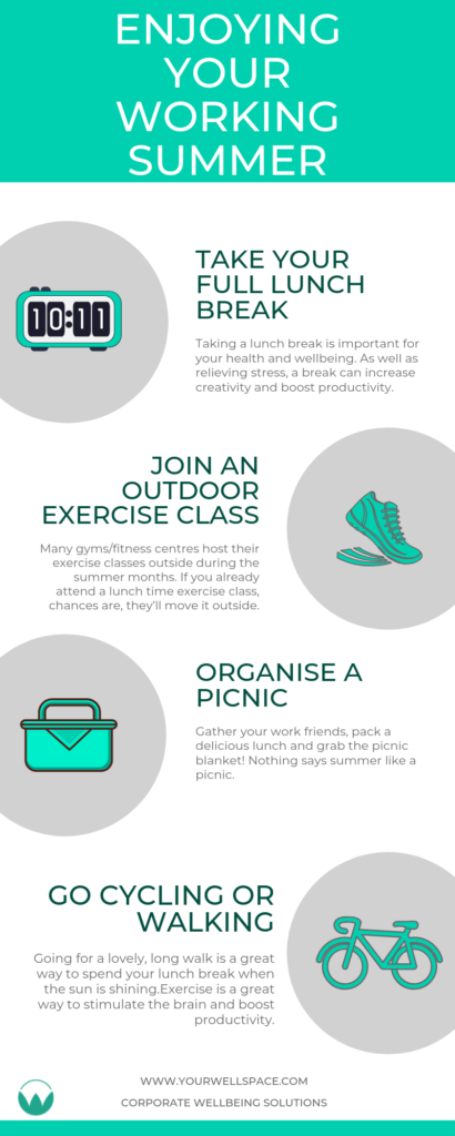 Four Ways To Enjoy The Summer Whilst Working - Wellspace